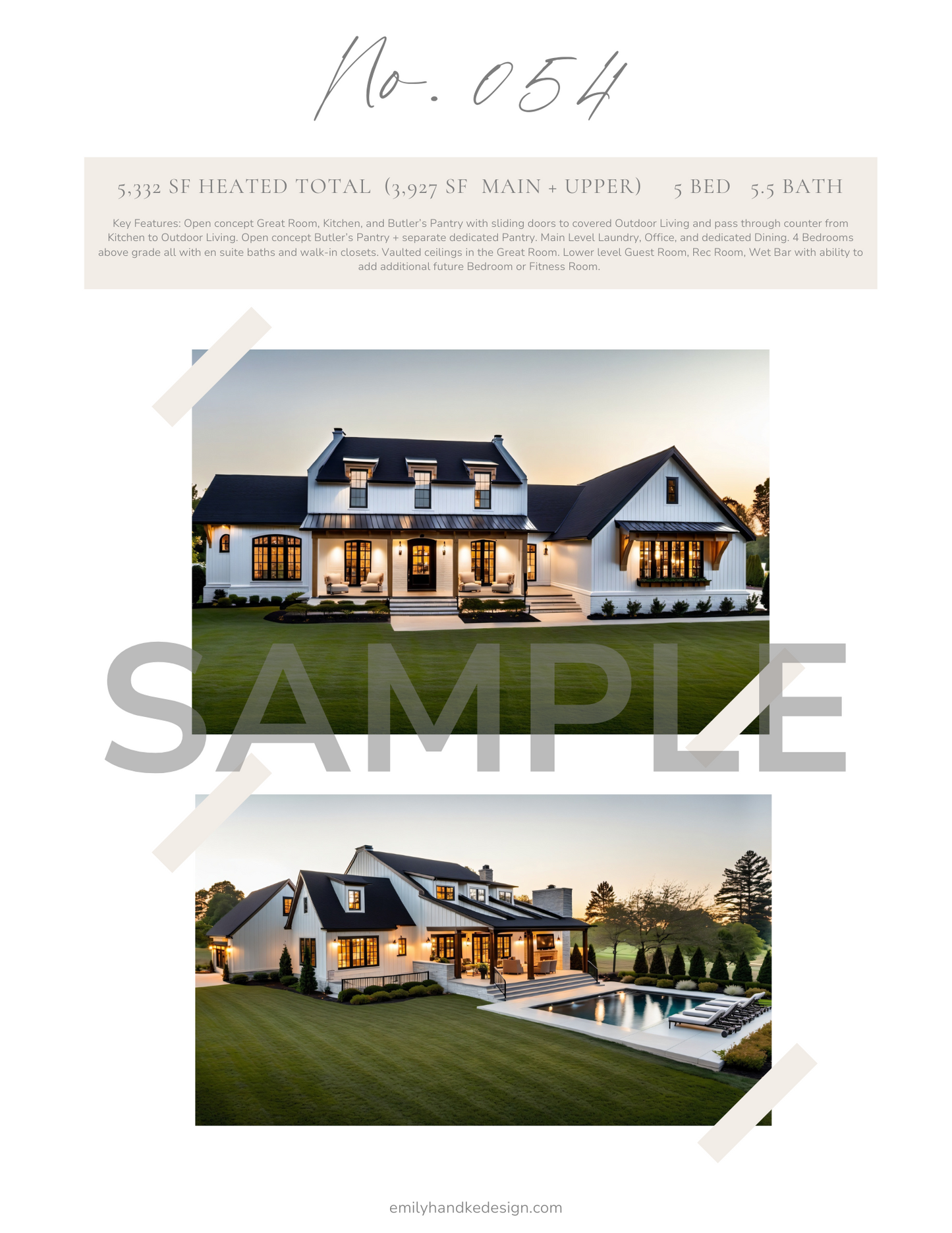 EHD Luxury Spec Design Book – Emily Handke Design